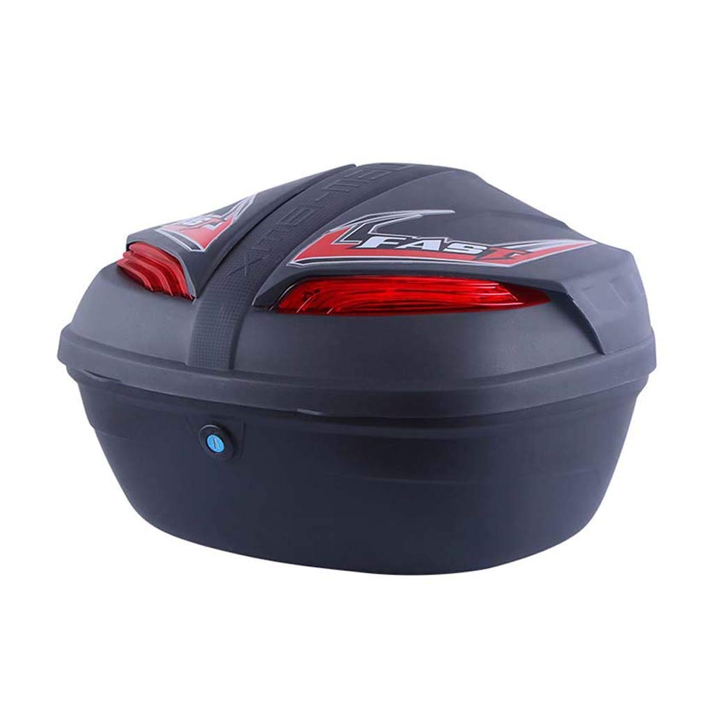 Buy Motorcycle Tail Box Top Case Motorbike Trunk Helmet Carrier Luggage ...