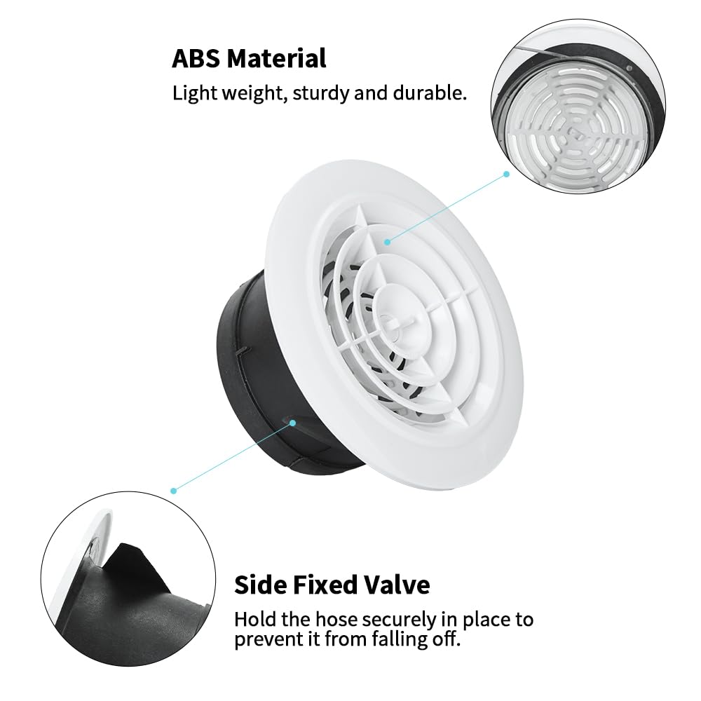 Adjustable Soffit Vent Cover ABS Air Vents, Adjustable Soffit Vent ABS ...