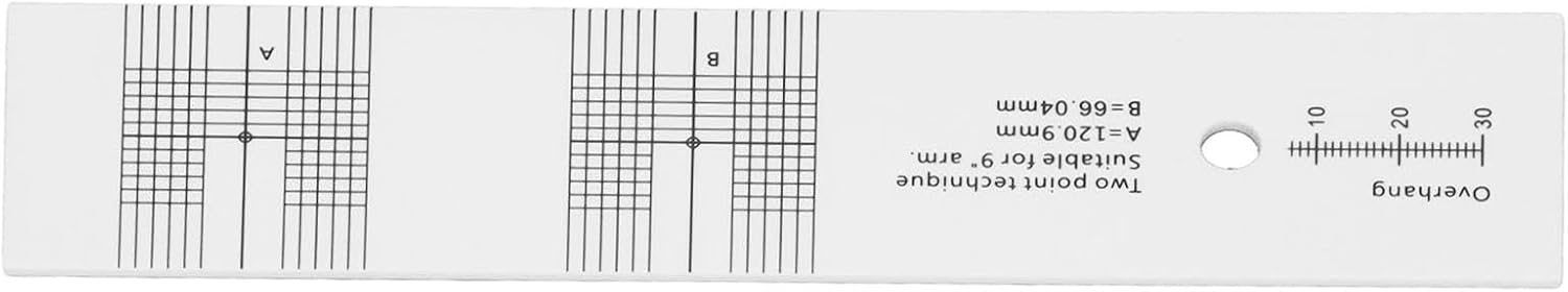 Amazon.com: Phono Cartridge Stylus Alignment Tool - Acrylic LP ...