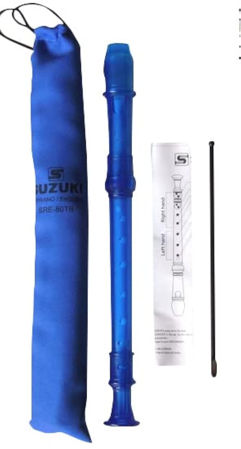 Amazon.com: Suzuki Musical Instruments Recorder, blue (SRG-81TB ...