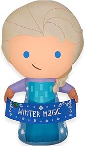 Amazon.com: Gemmy 114775 Elsa Inflatable, Multi : Patio, Lawn & Garden