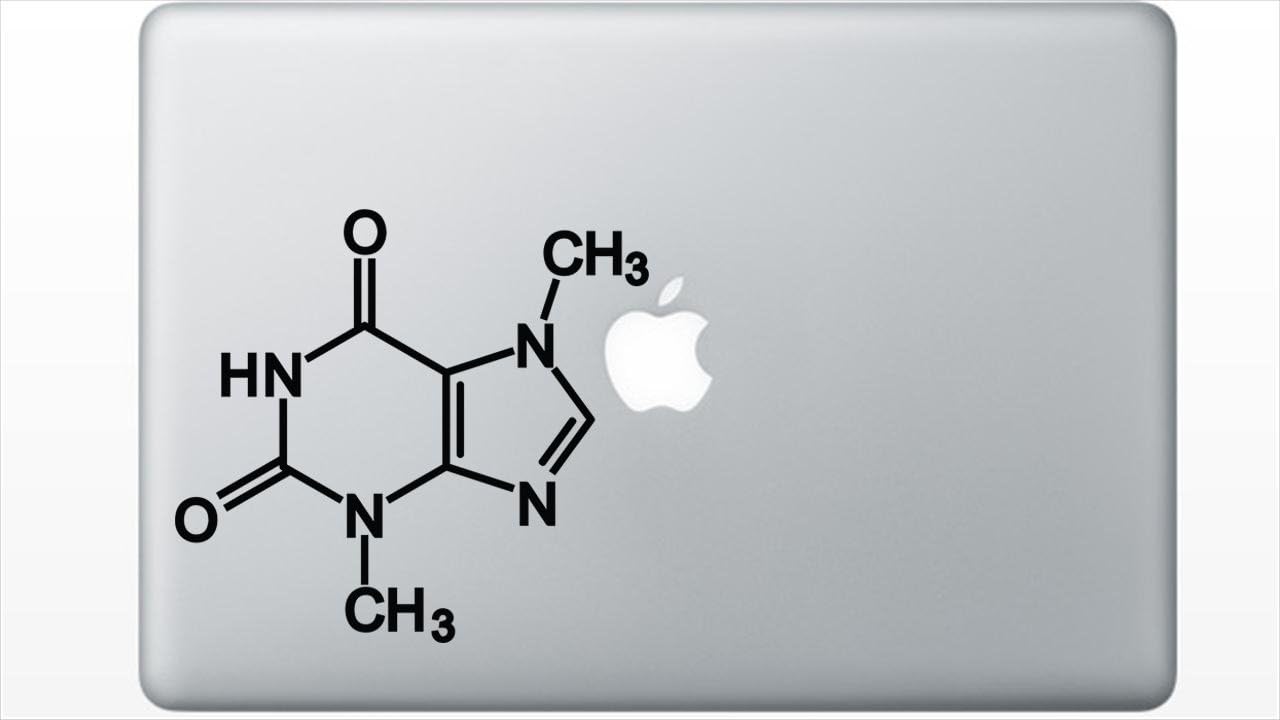 Amazon.com: Chocolate Molecule Structure decal sticker by Buttered Kat ...
