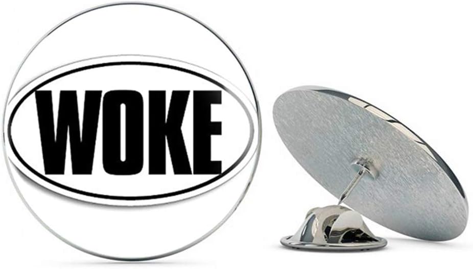 Amazon.com: NYC Jewelers Oval Woke (Funny Slang Aware Progressive Awake ...