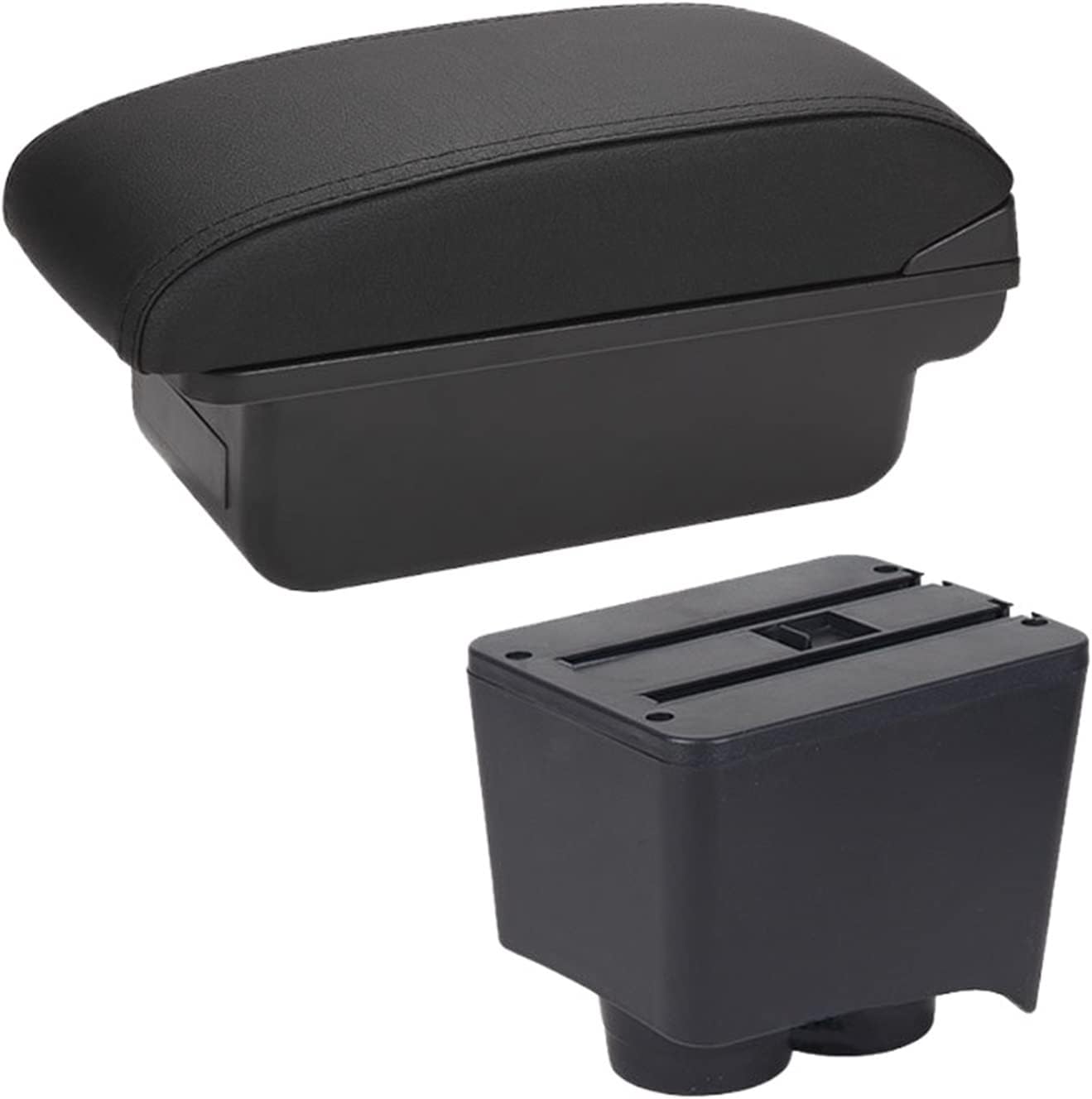 Für VW Für Polo 9N 3 2002-2009 Auto Armlehnenbox Nachrüstteile ...