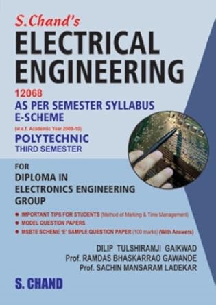 Buy Electrical Engineering 12068 for Third Semester Book Online at Low ...