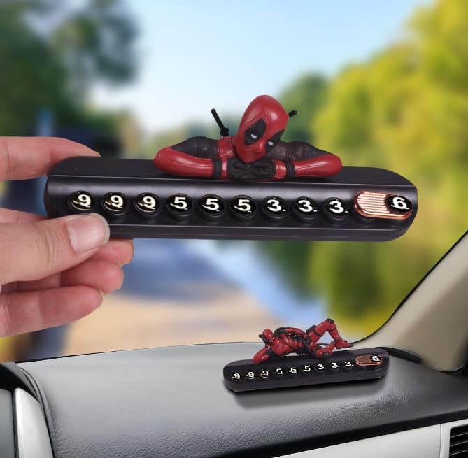 YOURKARTS.COM PVC Car Phone Number Dashboard Fantasy Display Plate – 27 ...