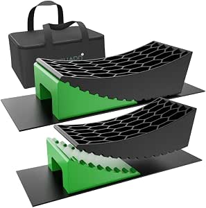 RVGUARD Camper Levelers, Up to 35,000 lbs RV Camper Leveling Kit with ...