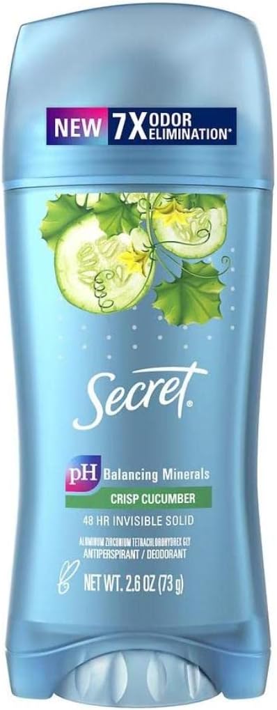Amazon.com : Secret Aluminum Free Deodorant for Women, Rose, 2.4 oz ...