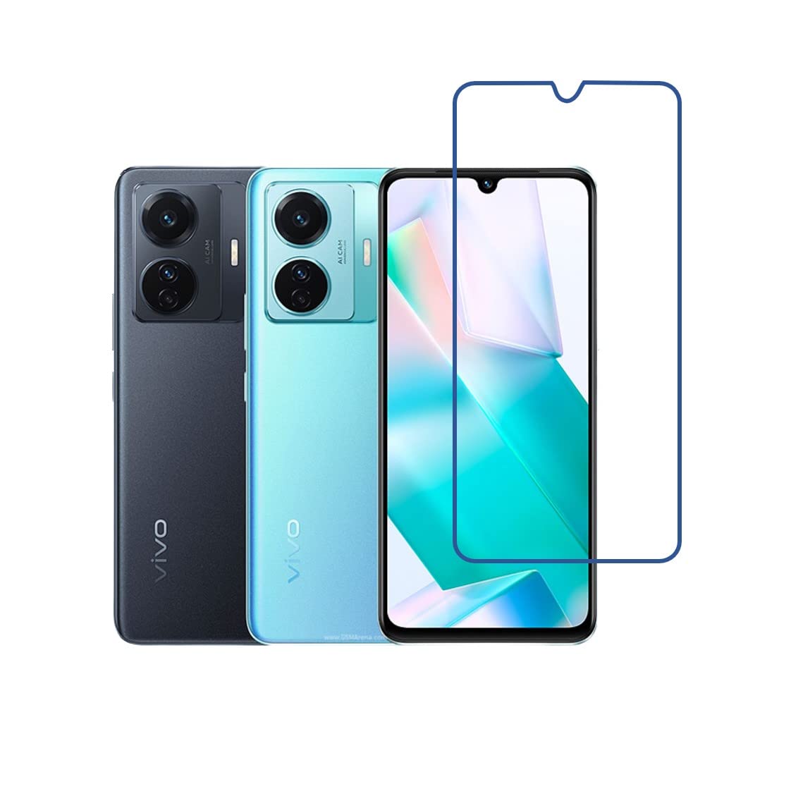 DVTECH 9H Flexible Unbreakable Scratch resistance Screen Gurad For vivo ...