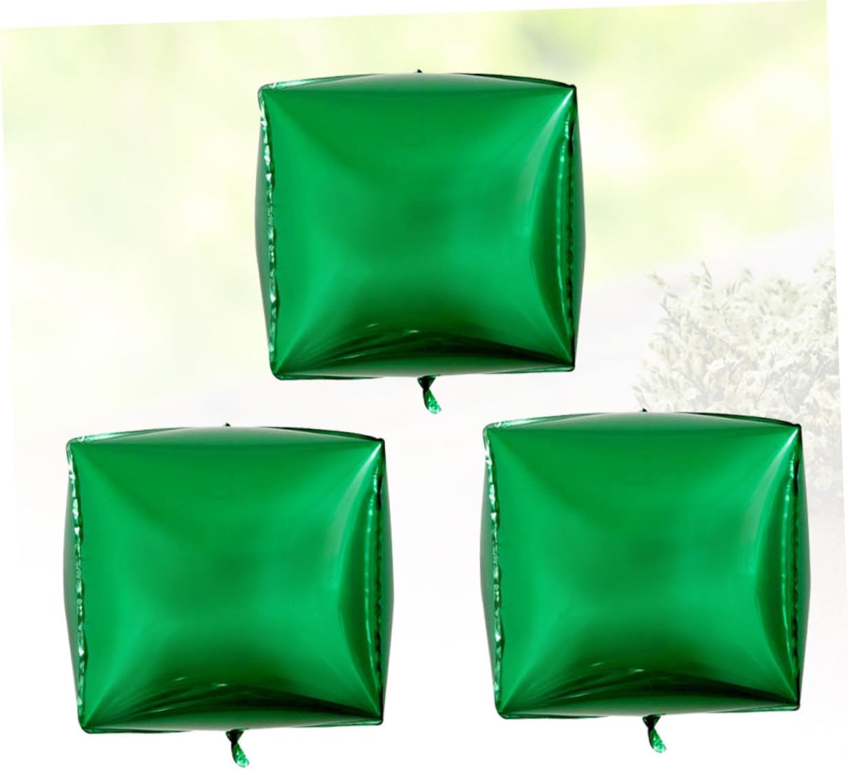 Gadpiparty 3pcs square balloons hanging square balloon latex balloons ...