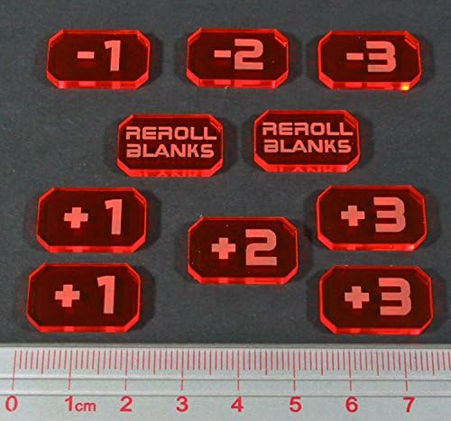 Amazon.com: LITKO Space Wing Combat Modifier Token Set | Compatible ...