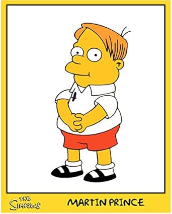 The Simpsons (TV Series 1989 - ) 8 Inch x 10 Inch PHOTOGRAPH "Martin ...