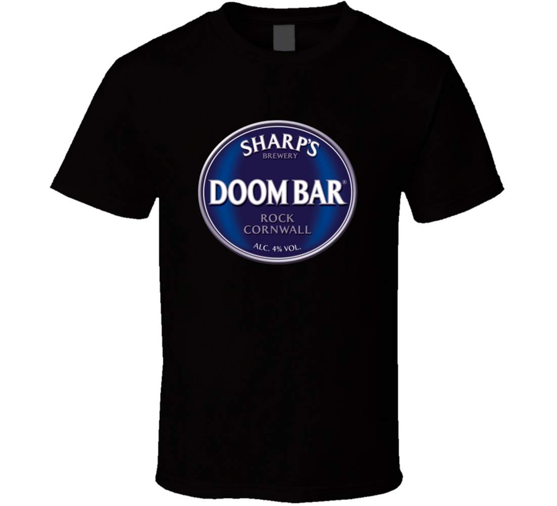 Buy Sharp's Doom Bar Rock Cornwall T Shirt Black Online at desertcartINDIA