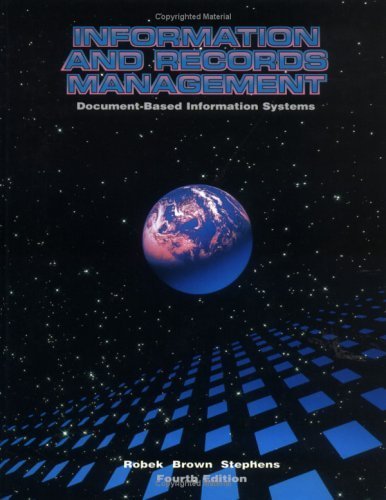 Amazon.co.jp: By Robek - Information and Records Management: Document ...