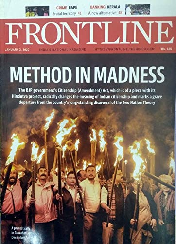 Amazon.in: Buy Frontline 3 January 2020 Issue Method In Madness Special ...