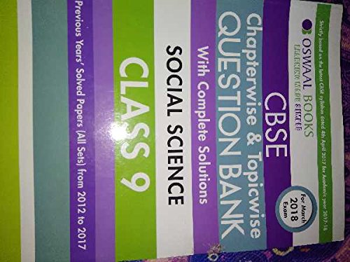 Oswaal class 9 social science book : Amazon.in: Books