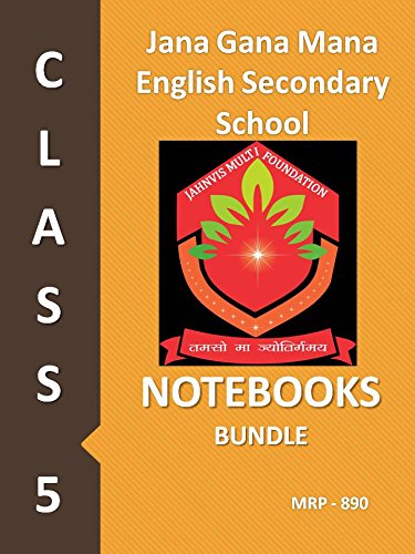 Jana Gana Mana English Secondary School Class 5 Notebook Bundle ...