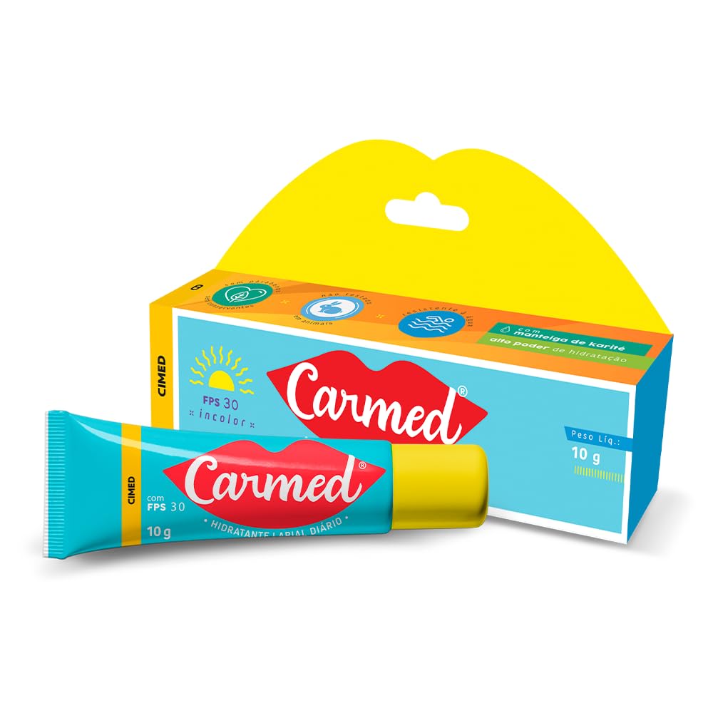 Cimed Remedios S.A Cimed Carmed Hidratante Labial Fps30 10G | Amazon.com.br