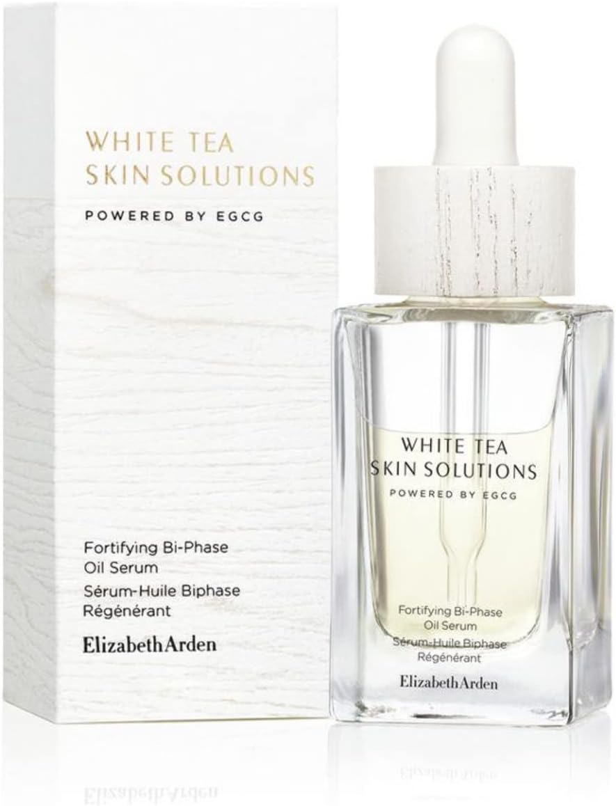 White Tea Skin Solution Strengthening Two-Phase Oil Serum 30ml : Amazon ...