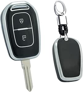 Amazon.com: TECART Intelligent Key Cover Soft TPU Fit for Renault Kwid ...