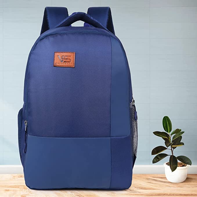 Buy VS BACKPACKS Slim Everyday Backpack Compact Water-Resistant ...