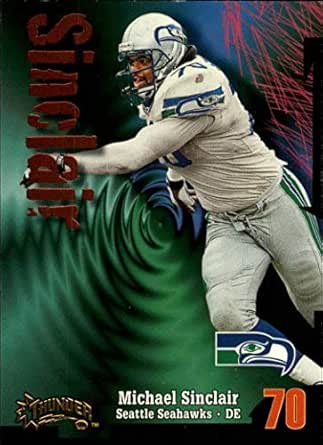 Amazon.com: 1998 SkyBox Thunder #18 Michael Sinclair NFL Football ...