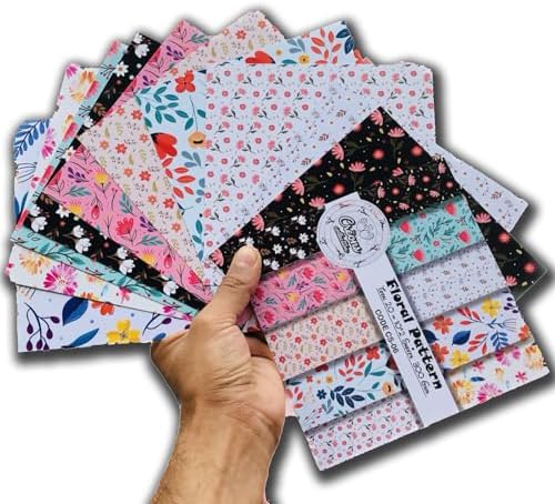 G2g-Floral Delight Scrapbook Paper Pack - Assorted Flower Designs ...