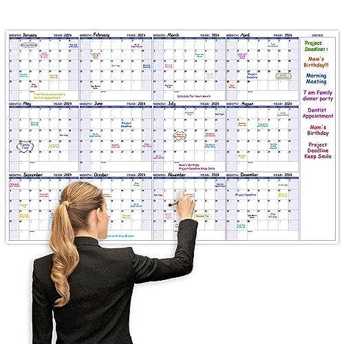 Find The Best 12 Month Calendar Boards Reviews & Comparison - Katynel