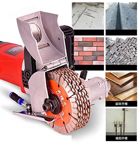 Buy 4000W Wall Chaser Wall Slotter Electric Brick Wall Chaser Concrete ...