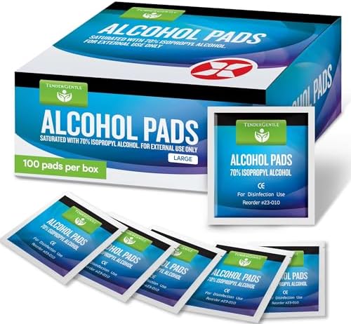 Amazon.com: McKesson Alcohol Prep Pads [Pack of 1000] 70% Isopropyl ...