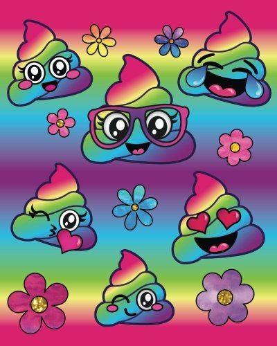 Rainbow Emoji Poop Journal: Cute Poop Emoji Diary Journal with 160 ...