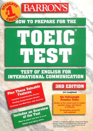 Amazon.com: How to Prepare for the TOEIC Test: 9780764120497: Lougheed ...
