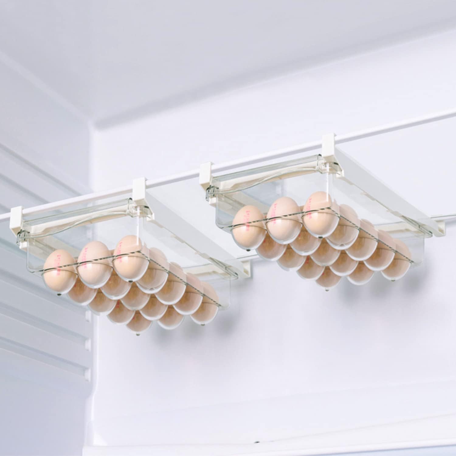 Amazon.com: URALFA Egg Holder For Refrigerator,Egg Storage Drawer for ...