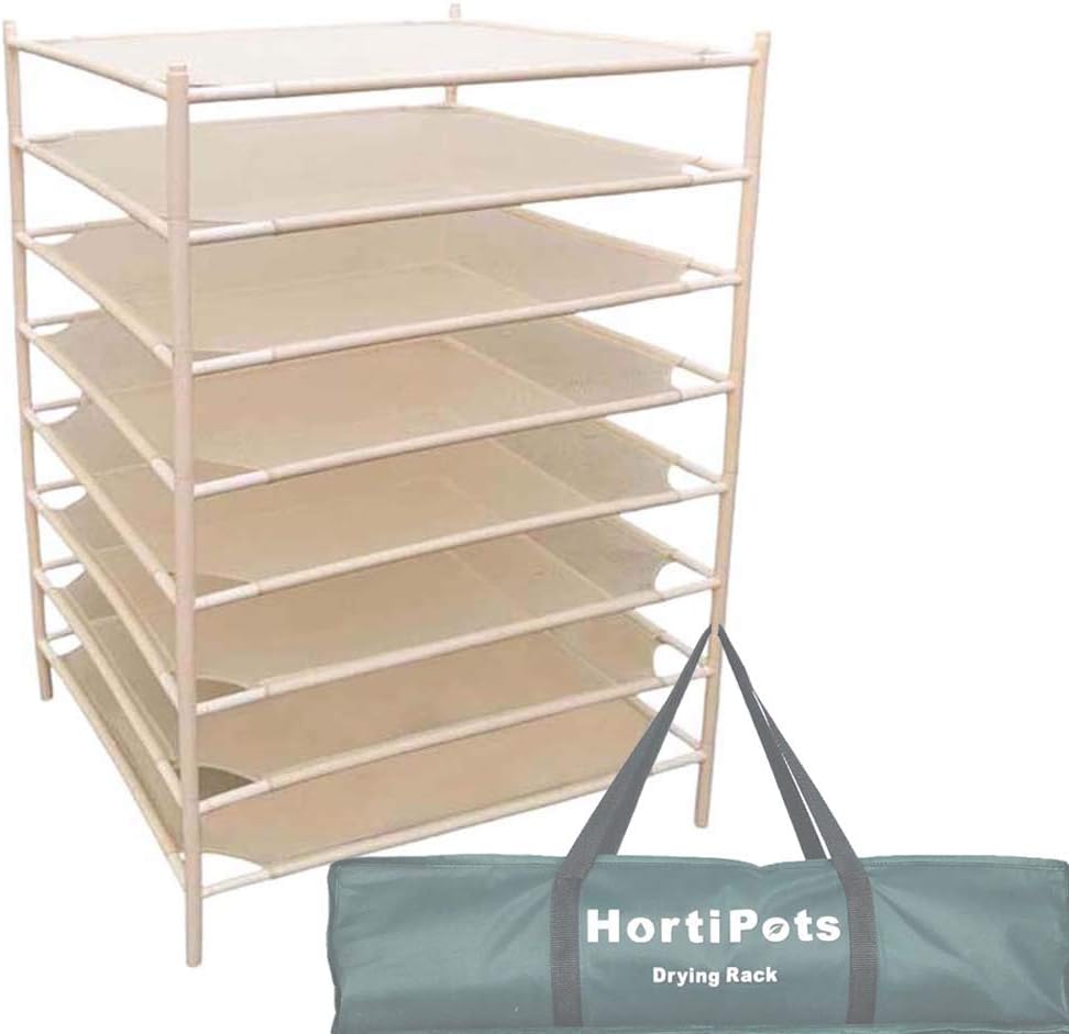 Amazon.com: Gardener's Supply Company Hanging Herb Drying Rack | Sturdy ...