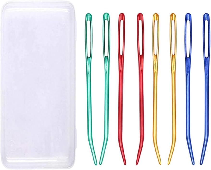 Amazon.com: 8pcs Yarn Needles, Darning Tapestry Needles, Large Eye ...