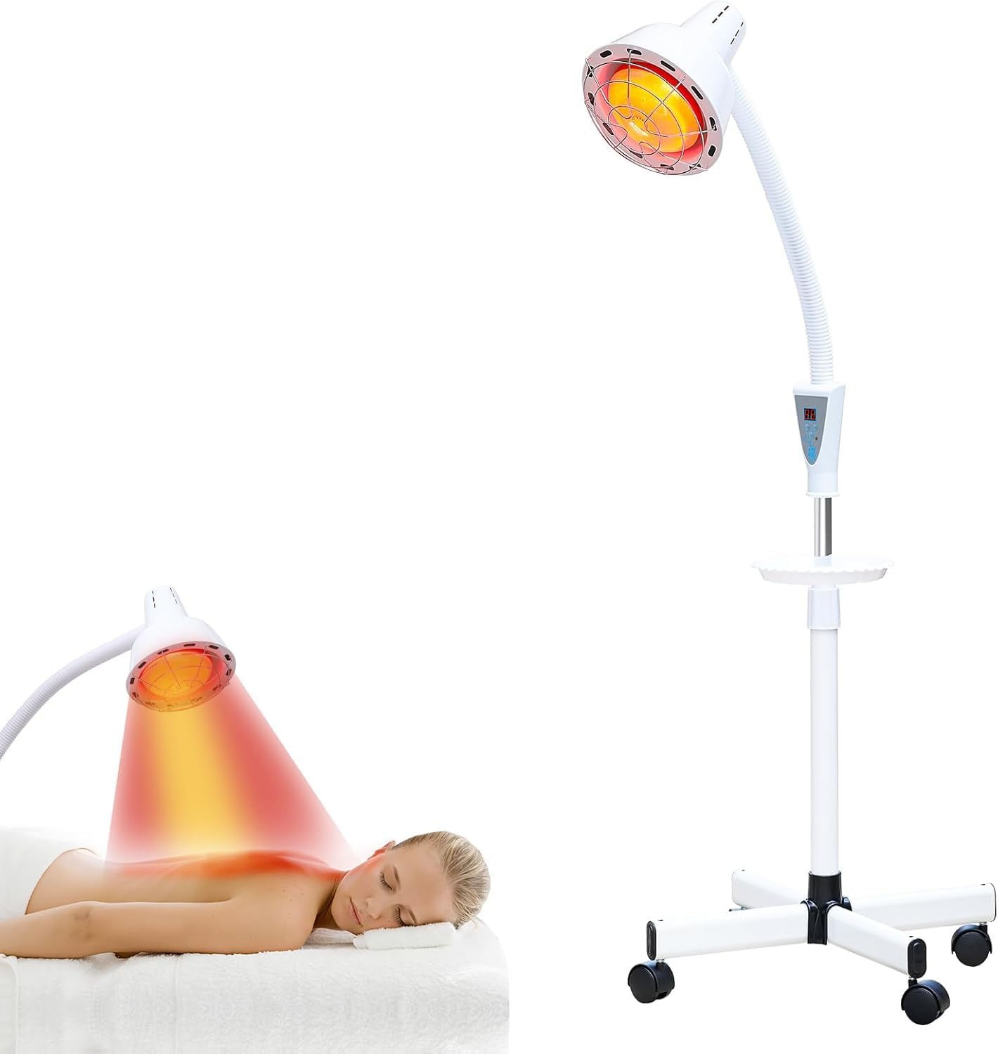 Amazon.com: YUNCHI TDP and Infrared Red Light Therapy with Base, 2 in 1 ...