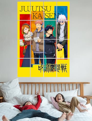 Jujutsu Kaisen Poster - JJK Poster - Jujutsu Kaisen manga Anime poster ...