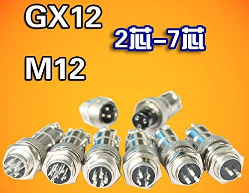 Gimax GX12/RS765/M12/LY12/DF12 locking Connectors Aviation Plug Socket ...