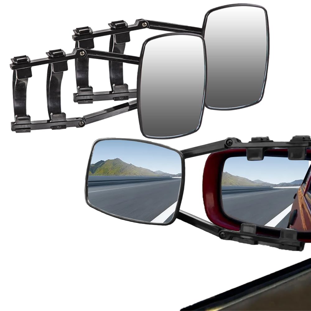 Benustra Mirror Extenders for Towing, 2Pcs Universal Towing Mirror ...