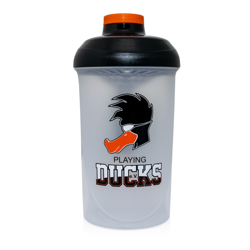 GAMER SUPPS eSports Shaker for Gamers, 500 ml or 700 ml (Playing Ducks ...
