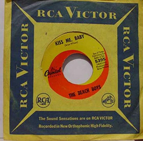 BEACH BOYS HELP ME RHONDA / KISS ME BABY 45 rpm single - Amazon.com Music