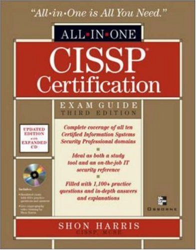 Amazon.com: CISSP All-in-One guía de revisión, tercera edición (certificación de todo en uno ...