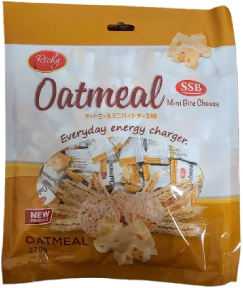 リッチー オートミールミニバイト チーズ35g 10袋セット RICKY - ダイエットスイーツ