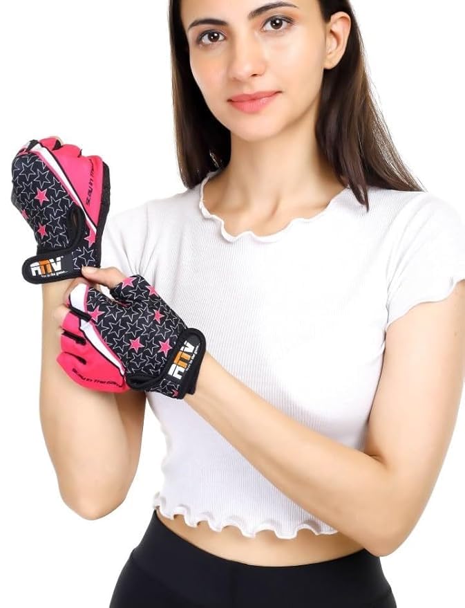 Buy RNV Gym Gloves for Men Gym Gloves for Women | Gym Gloves with Wrist ...
