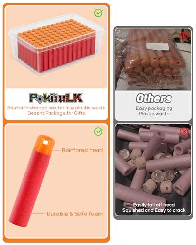 Snapklik.com : 120 Mega Darts Refills For Mega Guns, Mega Dart Bullets ...