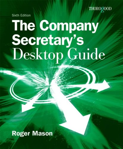 The Company Secretarys Desktop Guide: Amazon.co.uk: Roger Mason ...