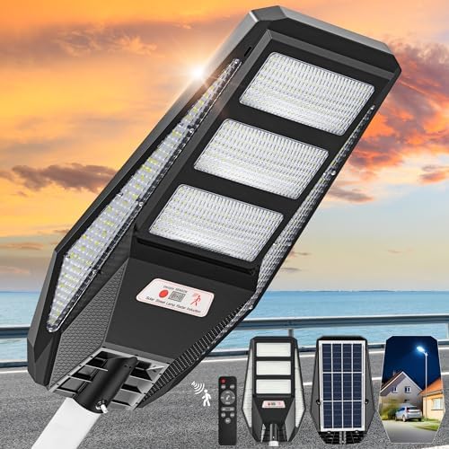 3200W Solar Street Lights Outdoor - 7000K Solar Lights Outdoor ...