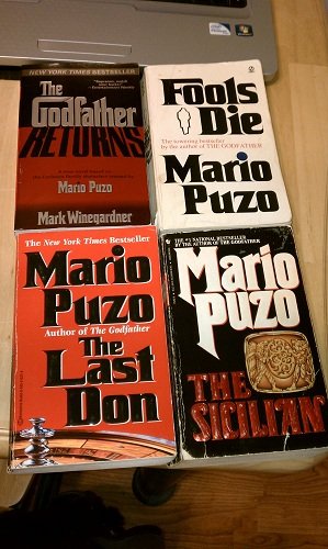 Amazon.in: Buy Set of 4 Mario Puzo Books (The Sicilian, The Last Don ...