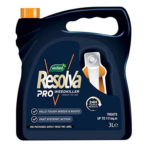 Resolva Pro Weedkiller 3L : Amazon.co.uk: Garden