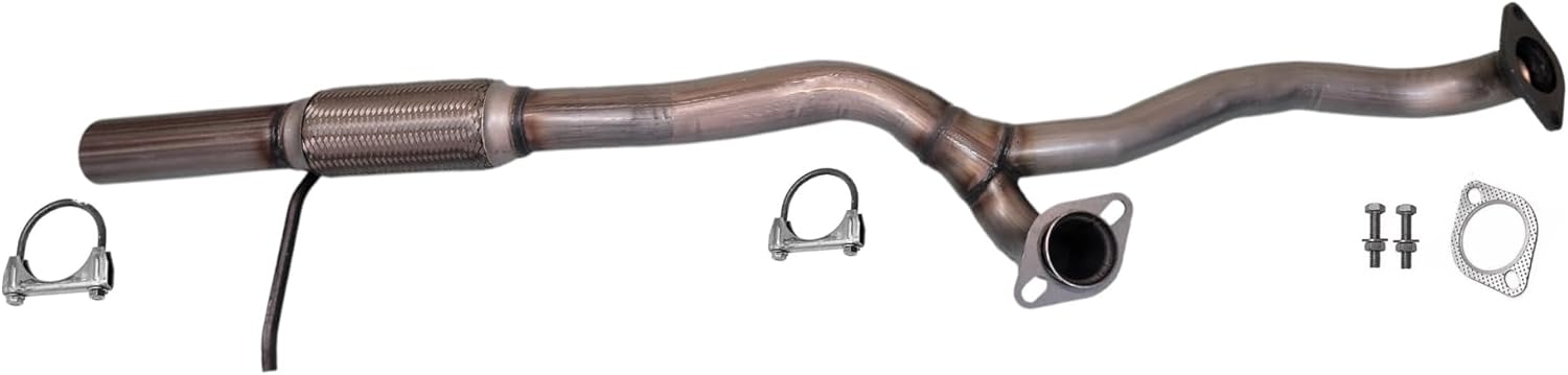 ONExhaust Direct Fit Replacement Exhaust Y Pipe Flex Pipe Stainless ...